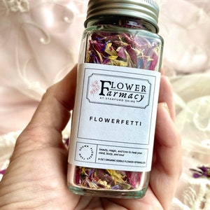 Flowerfetti Edible Flower Sprinkles - Etsy