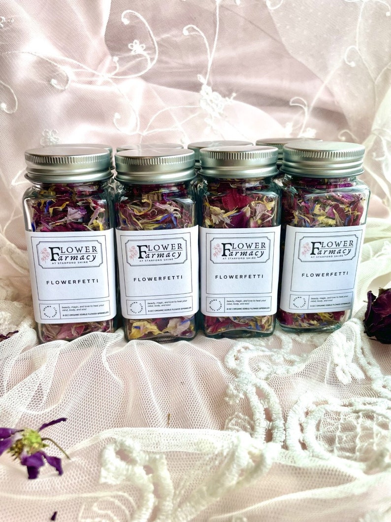 Flowerfetti Edible Flower Sprinkles - Etsy