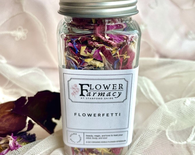 Flowerfetti Edible Flower Sprinkles - Etsy