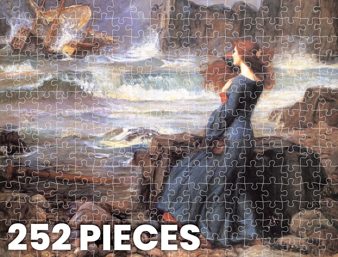 Jigsaw Puzzle Miranda the Tempest by John William Waterhouse Available ...