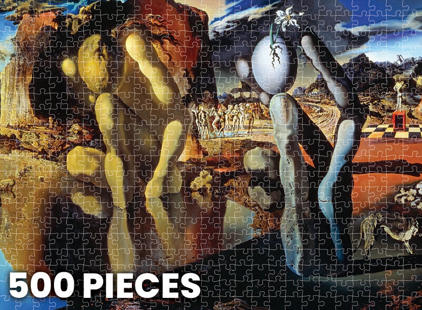 Jigsaw Puzzle Salvador Dali Metamorphosis of Narcissus - Etsy