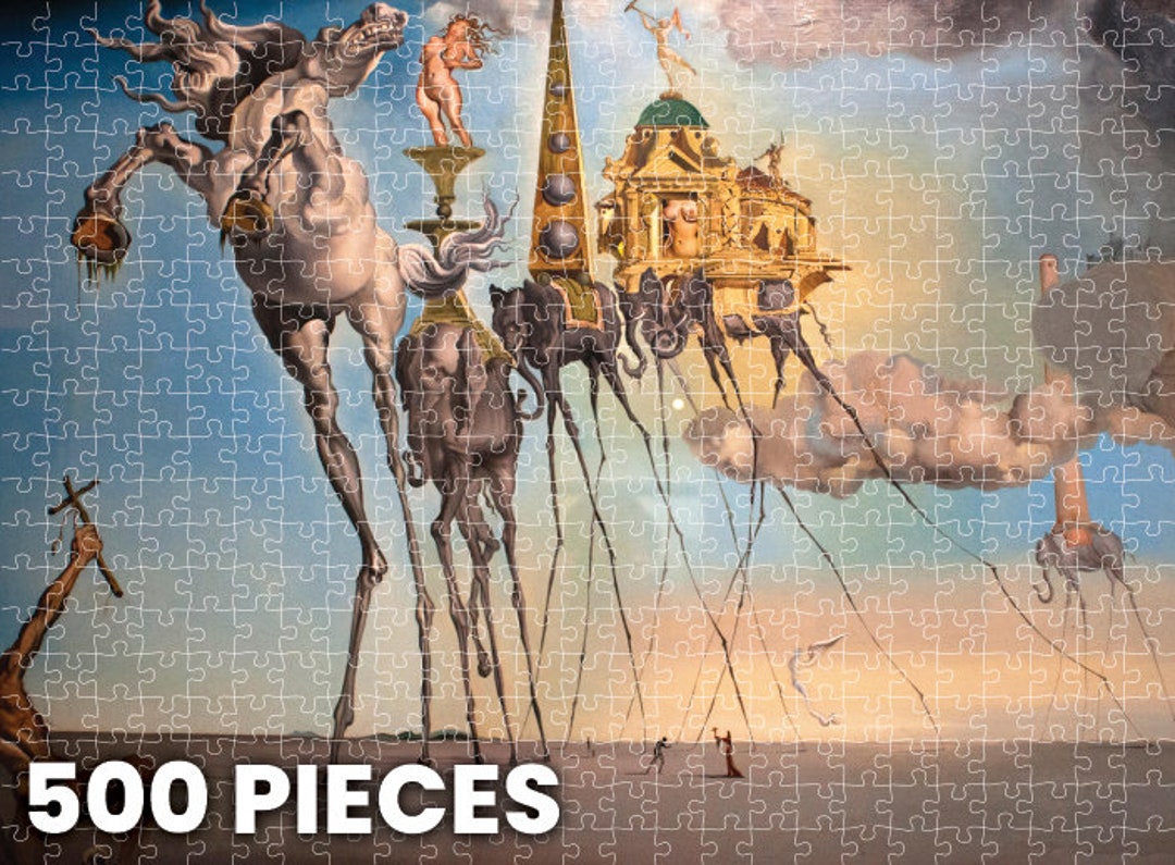 Jigsaw Puzzle Salvador Dali the Temptation of St. Anthony Available in ...