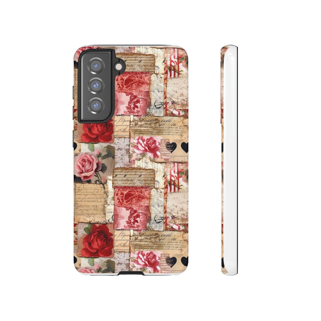 Paris Rose Phone Case With iPhone 15, Samsung, and Google Pixel, Red ...