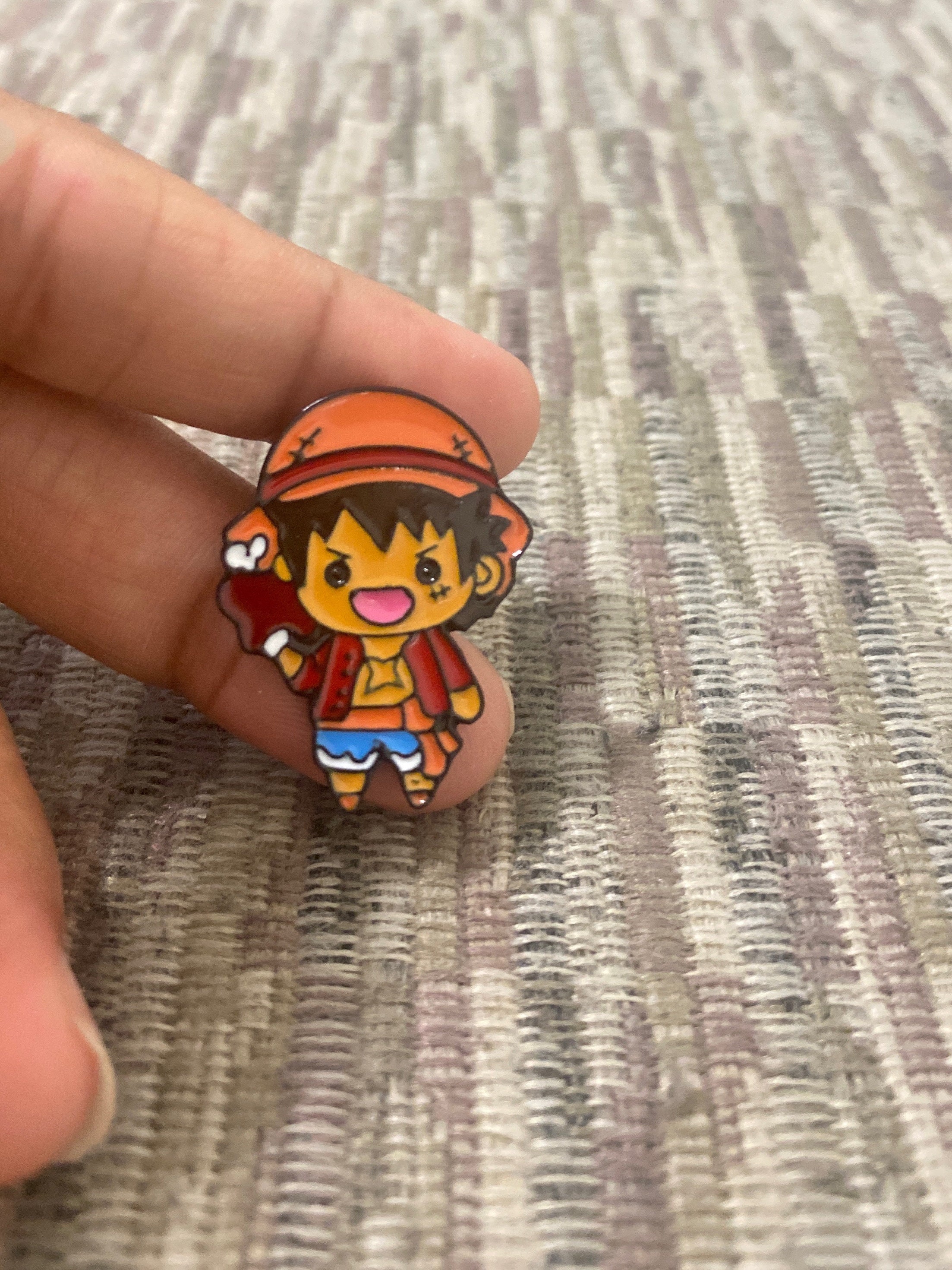 One Piece Enamel Pin Monkey D Luffy - Etsy