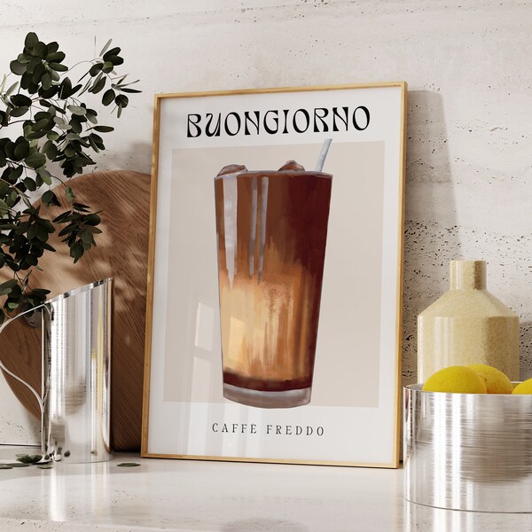 Italy Coffee Wall Art - Etsy