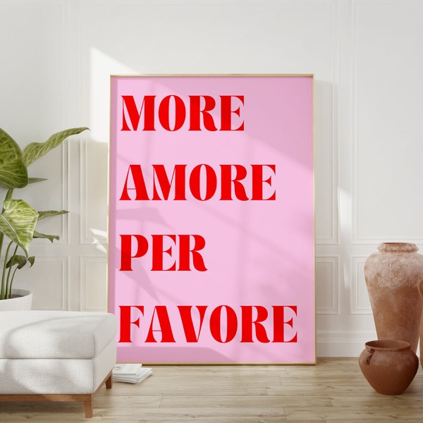 Amore Print - Etsy