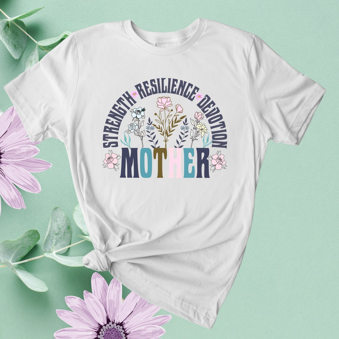 Empower Mom Tee, Strong Mother Shirt for Every Occasion, Inspirational ...