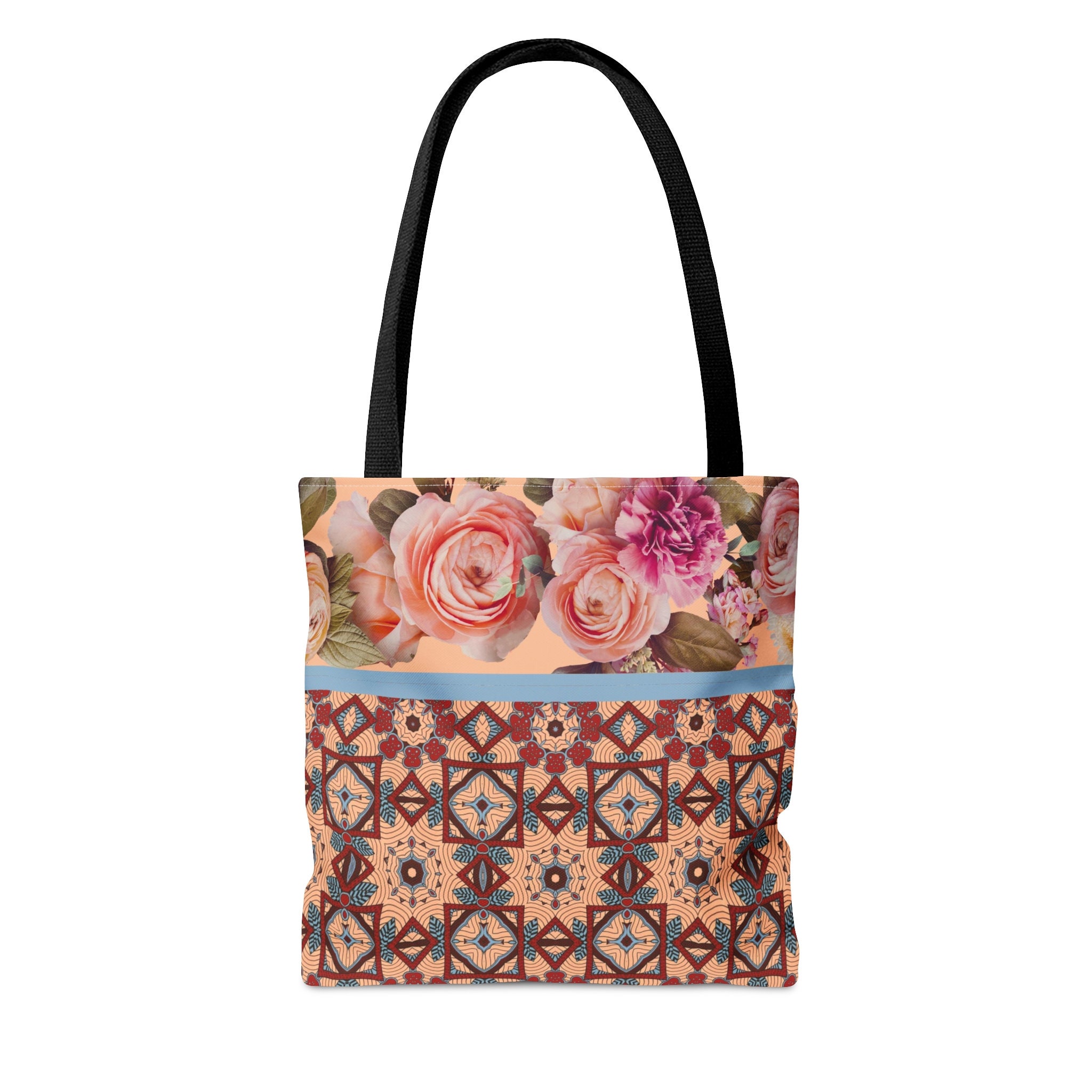 Garden Tote Bag, Timeless Patterns Inspired by Classic Florals, Floral ...