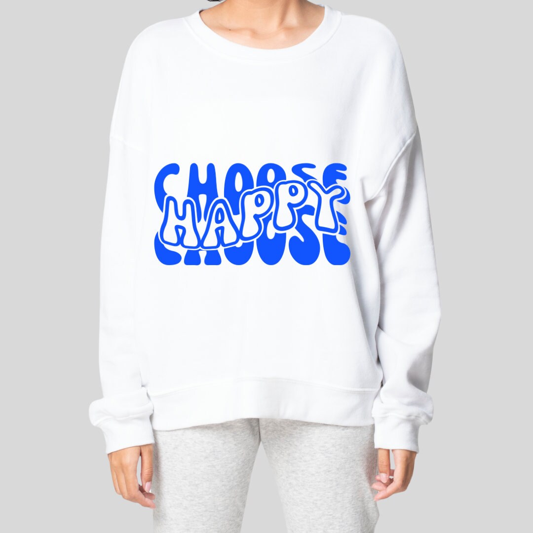 Choose Happy SVG - Etsy