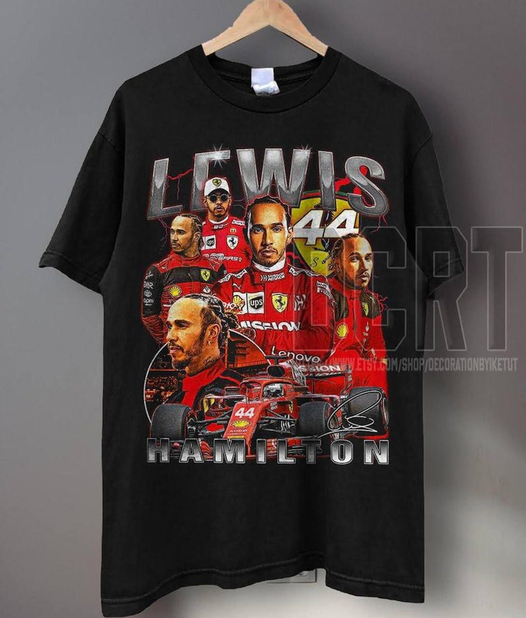 Lewis Hamilton Formula One Shirt - Classic 90s Graphic Tee - Unisex ...