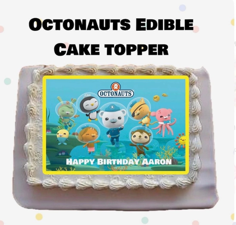 Octonauts Cake Toppers ,octonauts Edible Cake Topper - Etsy