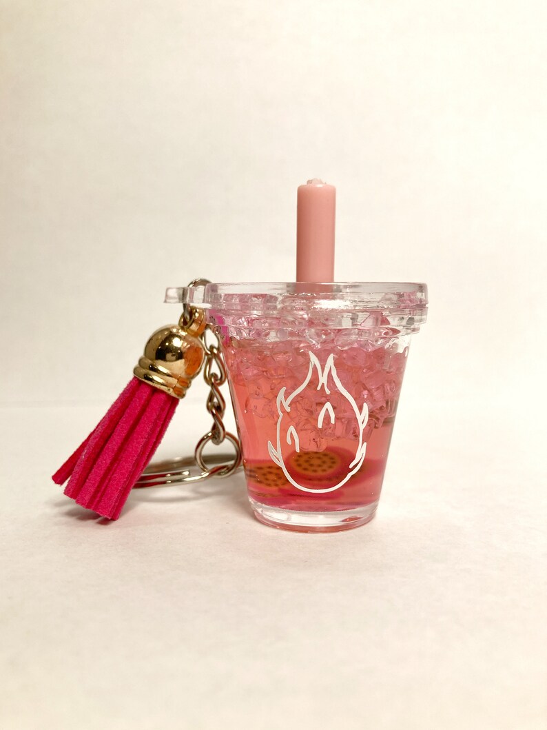 Shaker Liquid Keychain - Etsy