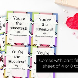 Sweet Heart Gift Tags for Valentine Gifts and Favors - Etsy