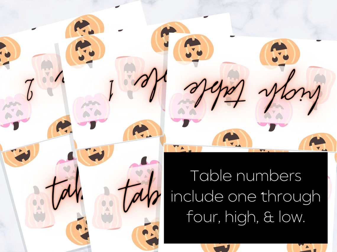 Cute Halloween Bunco Scorecard Set - Etsy