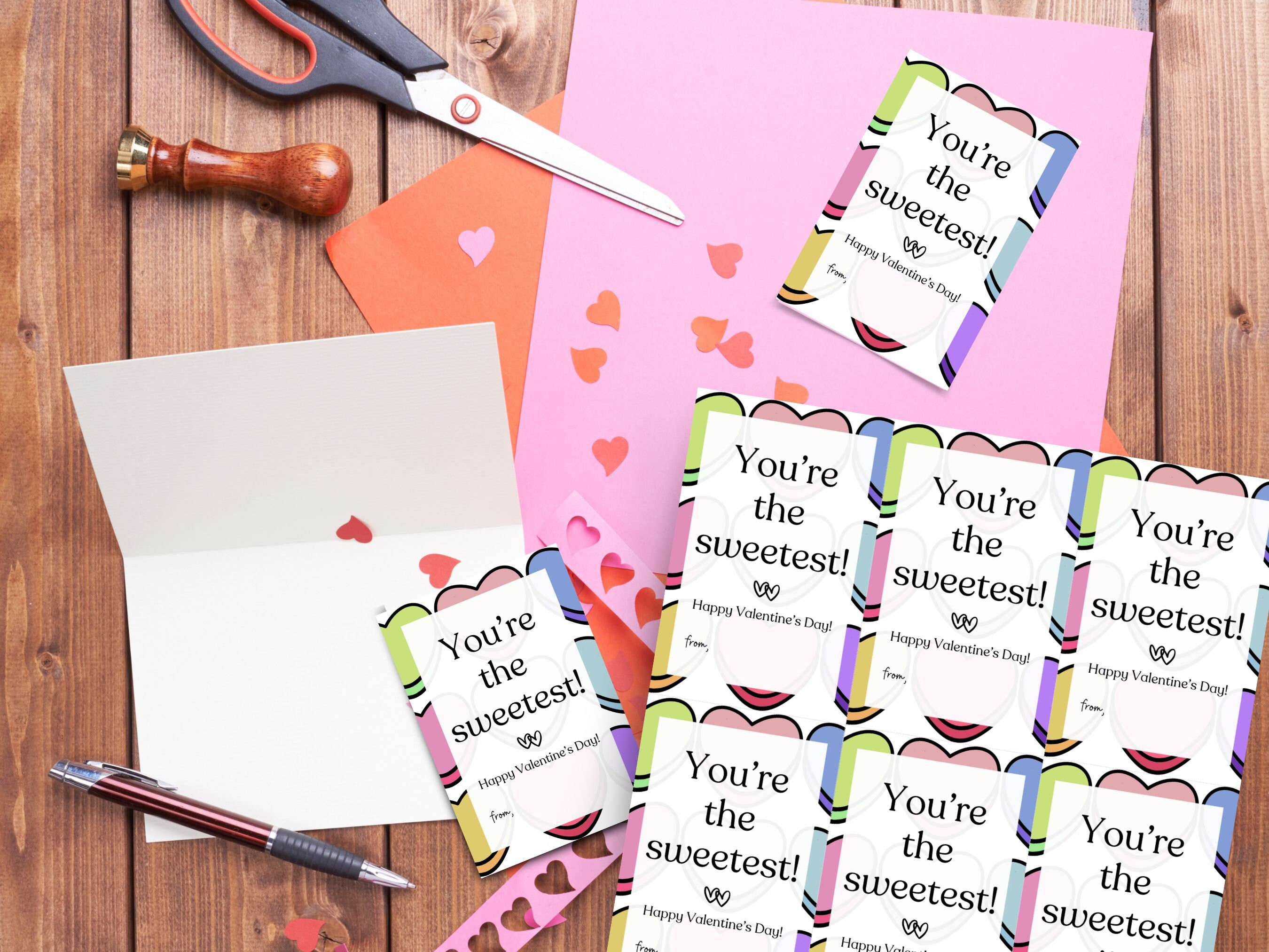 Sweet Heart Gift Tags for Valentine Gifts and Favors - Etsy