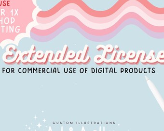 50 Designs Extended Commercial License for Commercial Use of Patterns ...