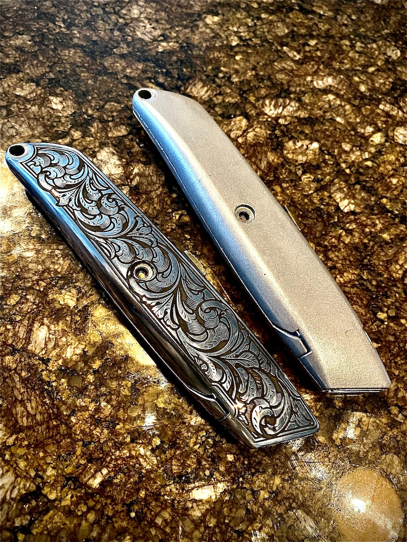 Engraved Stanley 99E Box Cutter Razor - Etsy