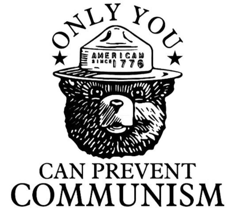 Only You Can Prevent Communism Decal Sticker Permanent Waterproof Vinyl ...
