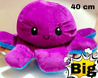 Giant Mood Octopus Plush - Etsy Australia