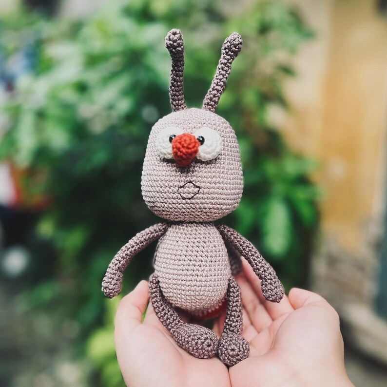 Mosquito Crochet Pattern – DIY Amigurumi Mosquito Toy – Beginner ...