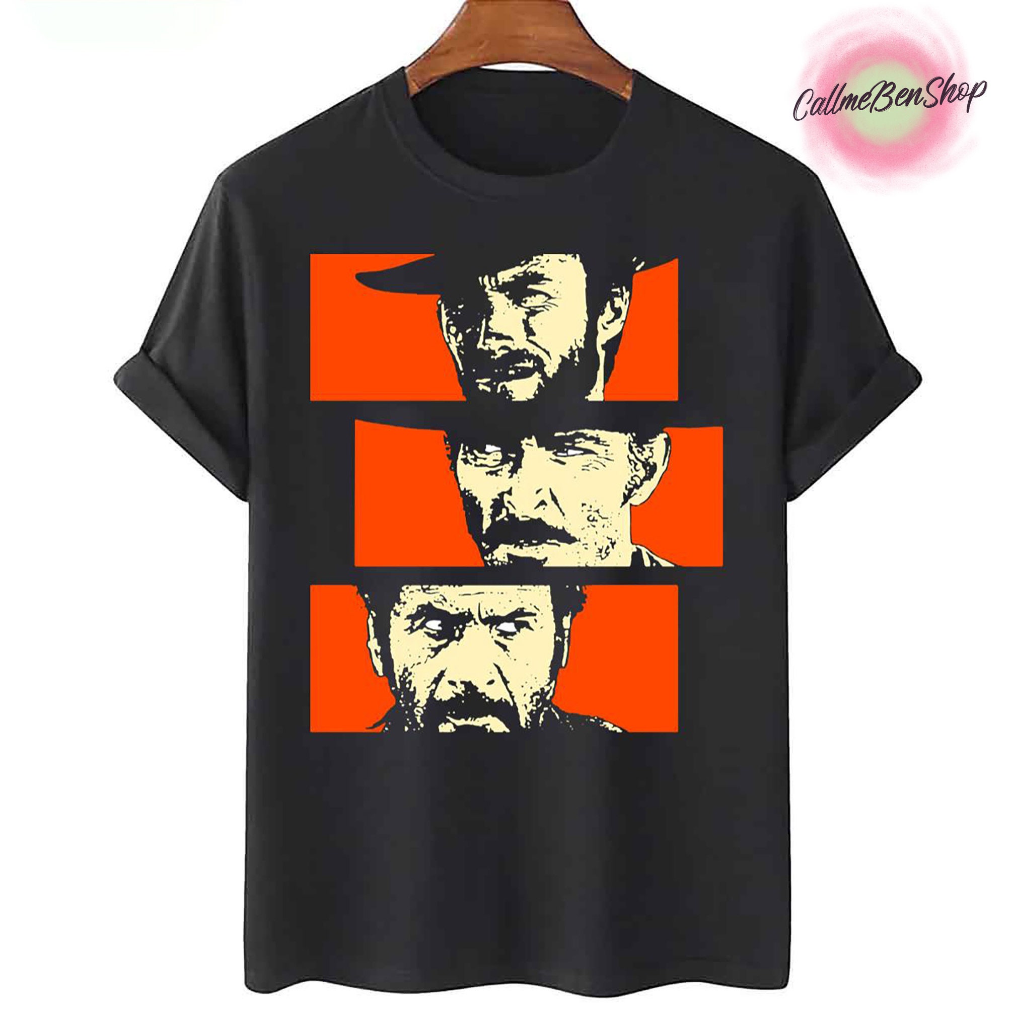 Blondie Angel Eyes Tuco Movie Unisex T-shirt, Vintage Movie Shirt ...