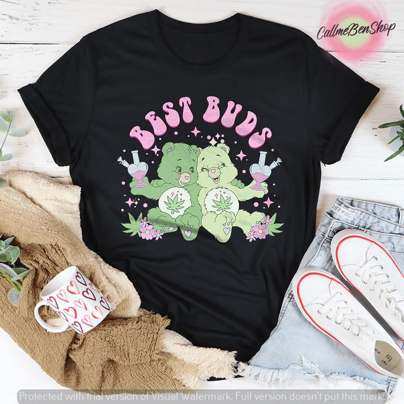 Best Buds T-shirt, Cute Bear Shirt, Best Friends Shirt, Best Friends ...