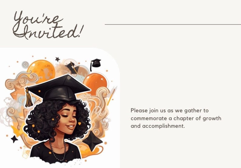 Celebrate Success: Graduation Invitations for a Memorable Milestone - Etsy