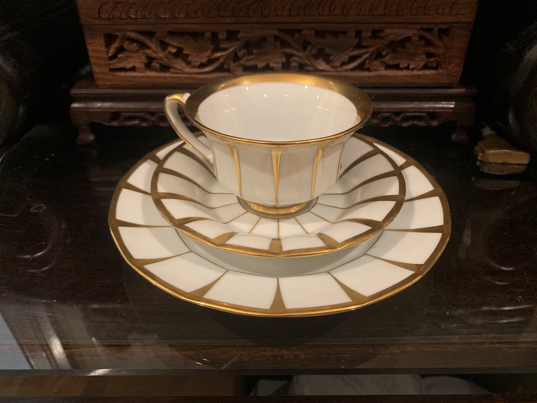 Beautiful Art Deco Furstenberg Grecque in "athena" - One Piece Tea Cup ...