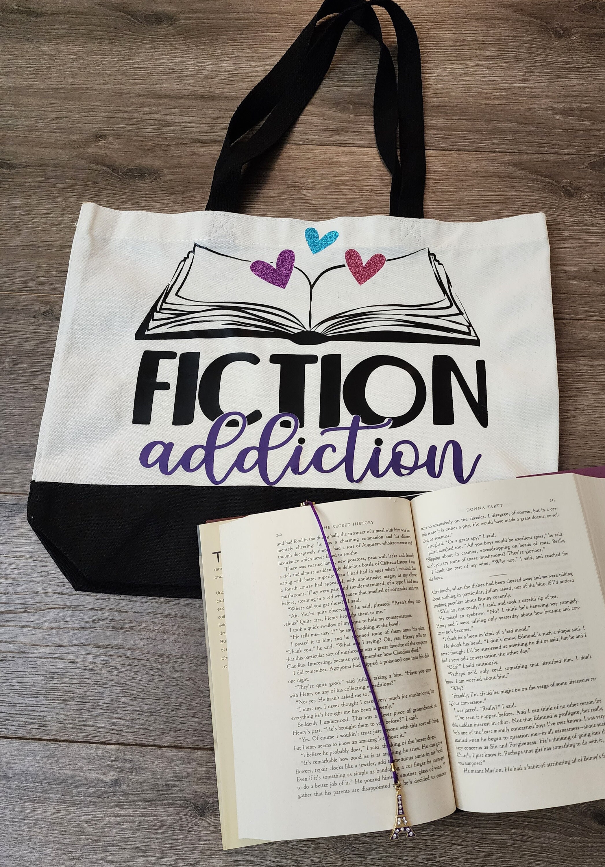 Reader Tote Bag Book Tote Bag College Girl Tote Bag Teen Girl Gift ...