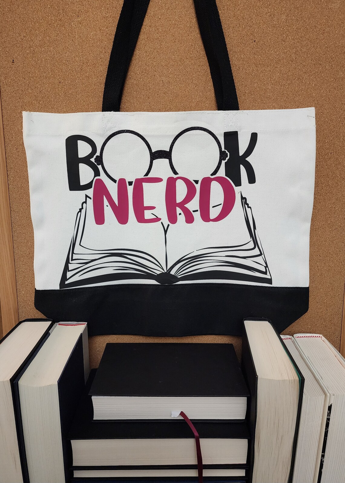 Book Nerd Tote Reader Tote Bag Book Lover Gift Gift for - Etsy