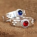 Howls Moving Castle Ring A Pair of S925 Silver Rings, Howl's Ring ...