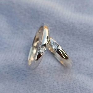 Anime JJK Yuta Ring, Moissanite Diamond 3mm Band Promise Ring, Jujutsu ...