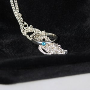 Yuta Okkotsu Inspired Silver Ring Necklace: Anime Cosplay Jewelry - Etsy