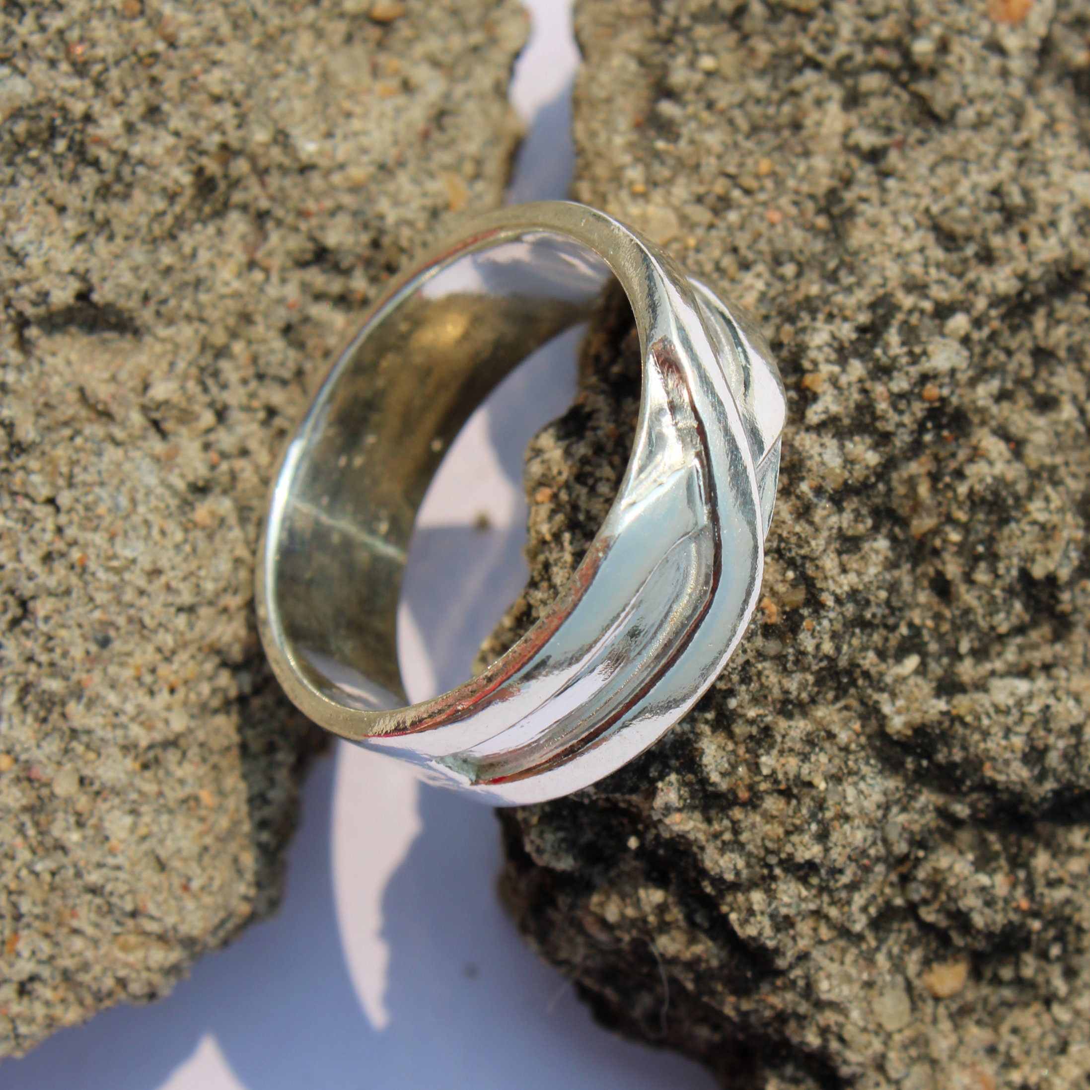Handmade Sterling Silver Eternal Ring, Anime Inspired Jewelry - Etsy