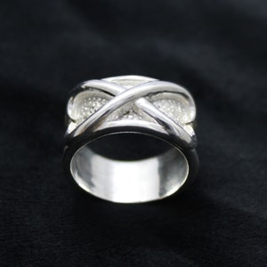 Black Goku Cosplay Ring, Dragon Ball Z Hand Carved Silver Ring, Eternal ...