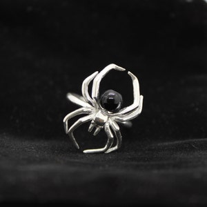 Gothic Spider Ring, Insect Abdomen Ring, Halloween Jewelry, Unique ...