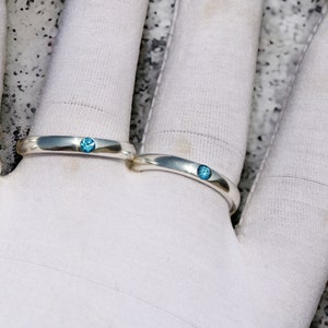 Anime Couples Promise Rings, Anime Inspired Ring, Gift for Her, Silver ...