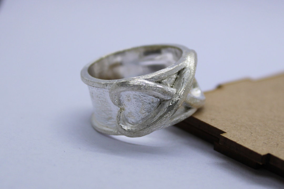 Black Goku Unique Textured Ring, Dragon Ball Z Silver Ring, Goku Time ...