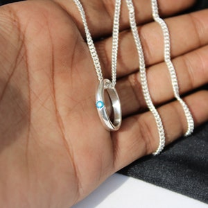 Yuta Okkotsu Inspired Silver Ring Necklace: Anime Cosplay Jewelry - Etsy