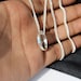 Yuta Okkotsu Inspired Silver Ring Necklace: Anime Cosplay Jewelry - Etsy