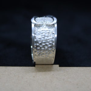 Black Goku Cosplay Ring, Dragon Ball Z Hand Carved Silver Ring, Eternal ...