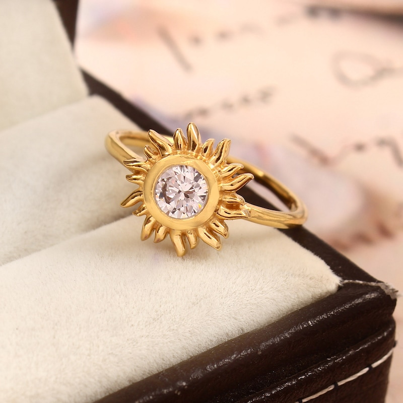 Sunburst Ring - Etsy