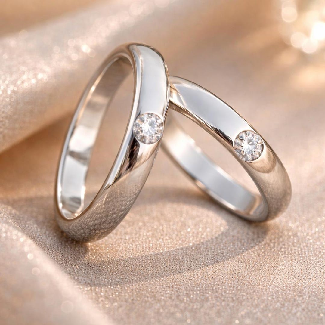 Jujutsu Kaisen Yuta Inspired Moissanite Band Ring, Silver Promise ...