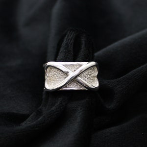 Black Goku Cosplay Ring, Dragon Ball Z Hand Carved Silver Ring, Eternal ...