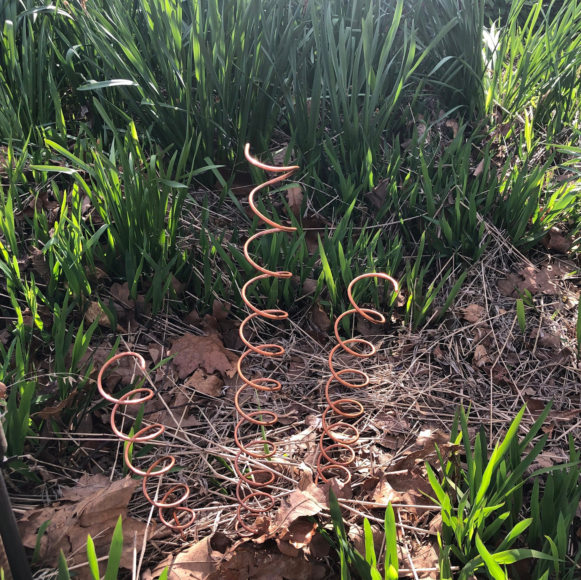 Electro Culture Rod | Garden Art | Copper Sculpture - Etsy