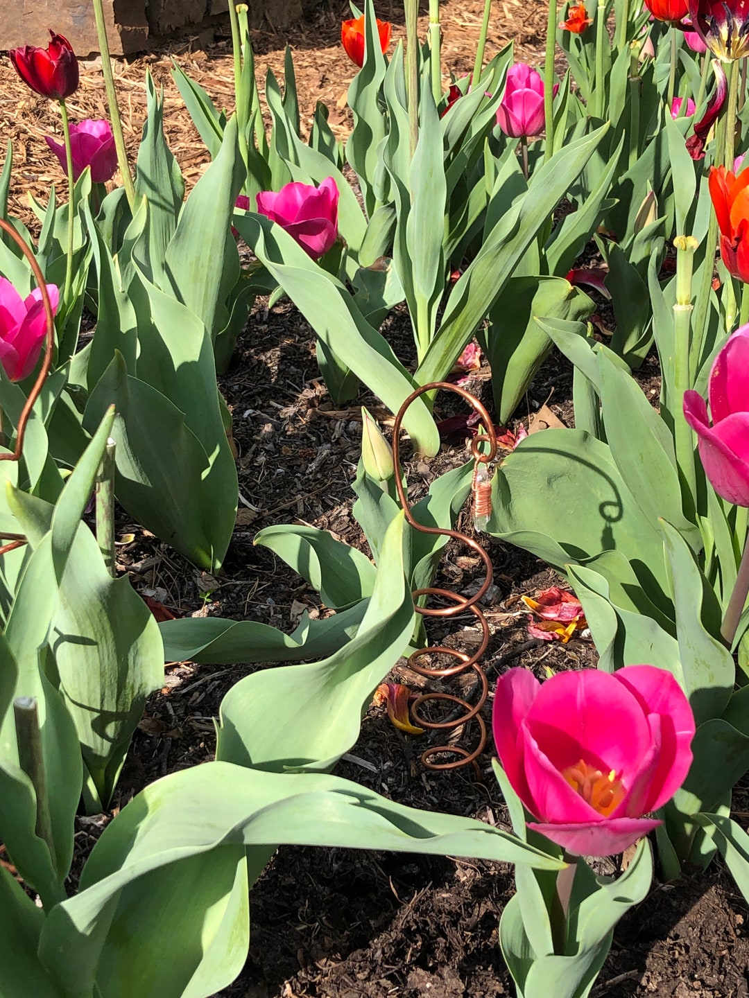 Large Copper and Quartz Electro Culture Rod Garden Art - Etsy