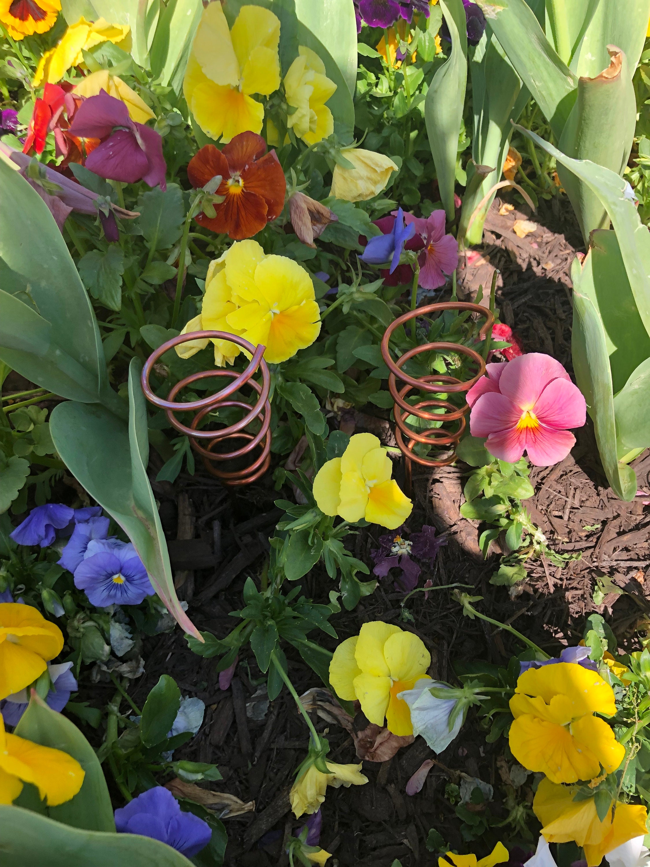 2 Pack of Electro Culture Rods | Copper Rods for the Garden | Garden ...