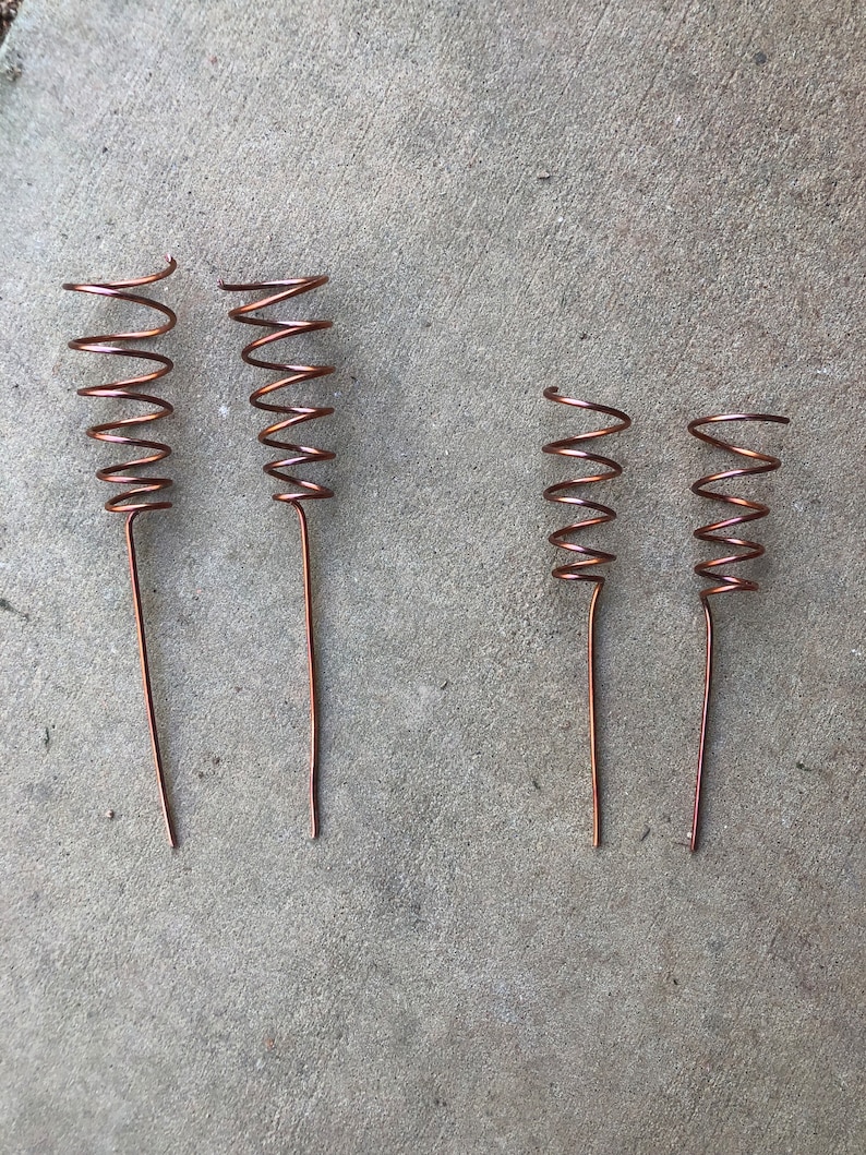 2 Pack of Electro Culture Rods Copper Rods for the Garden - Etsy UK