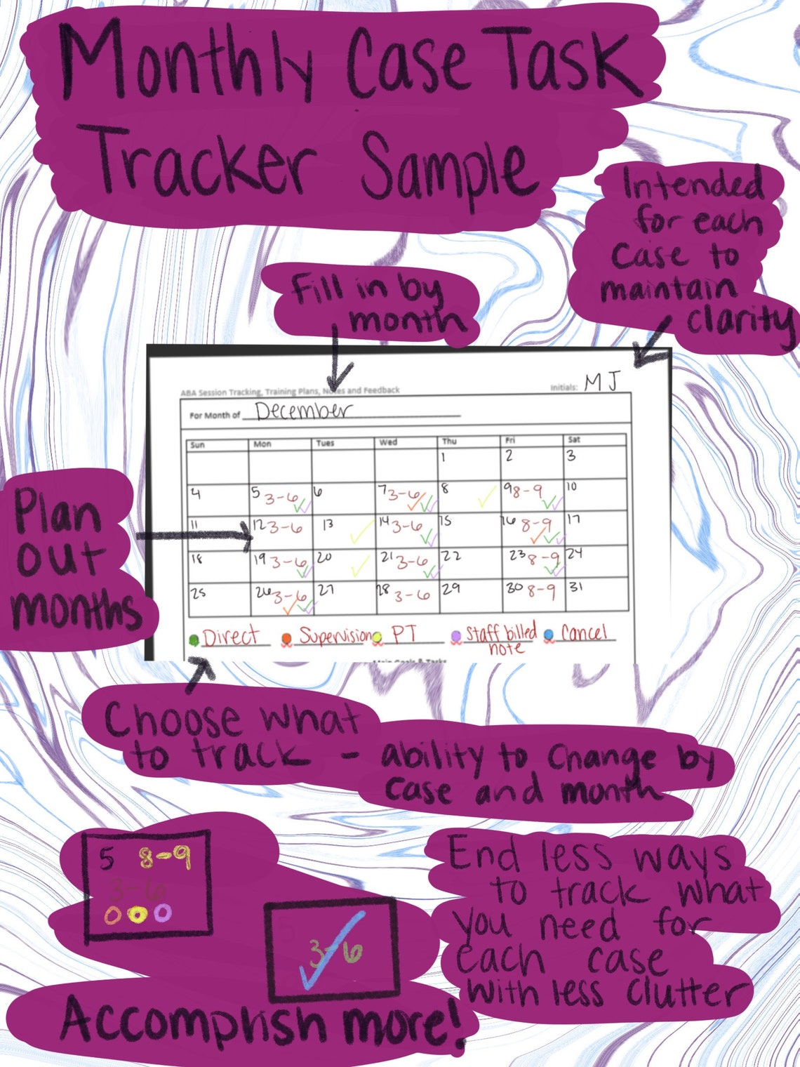 Behavior Analyst Case Management: Monthly Case Planning and Task ...