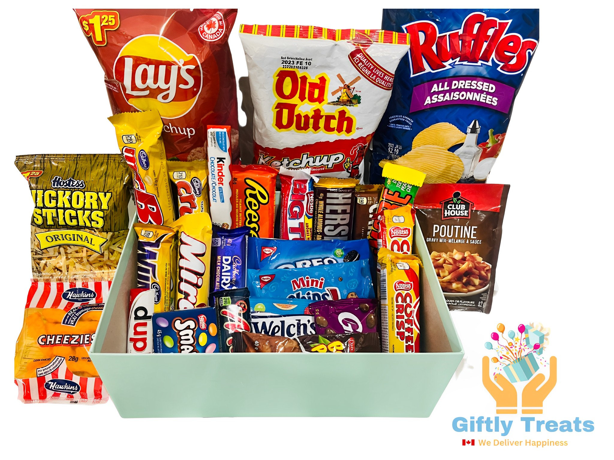 Best Canadian Snack Box Consists of Lays Ketchup All Dressed - Etsy Canada